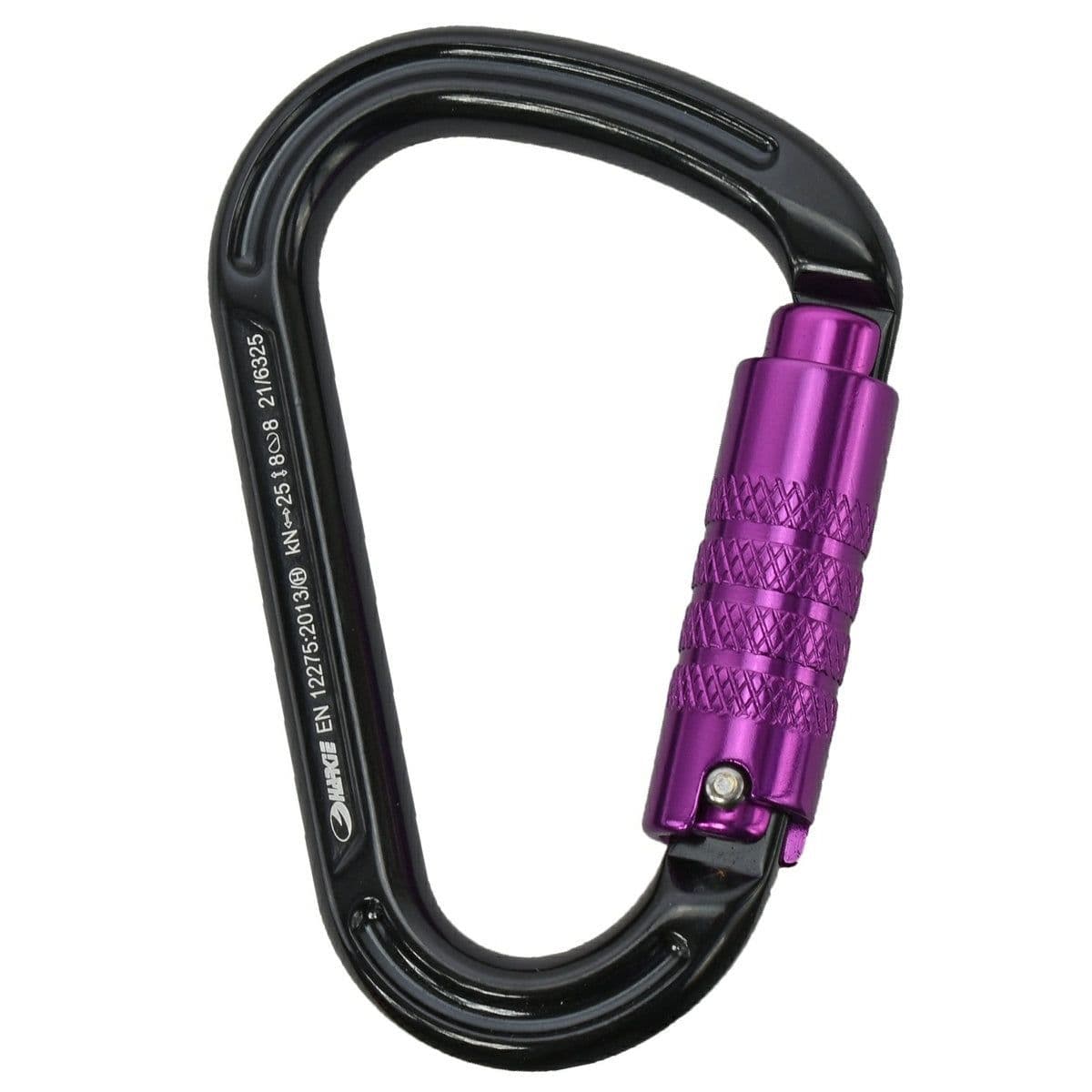 Harkie Triple Locking HMS Carabiner Purple