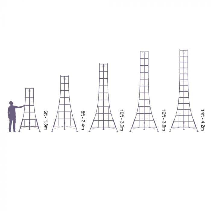 Hendon Three Leg Adjustable Tripod Ladder