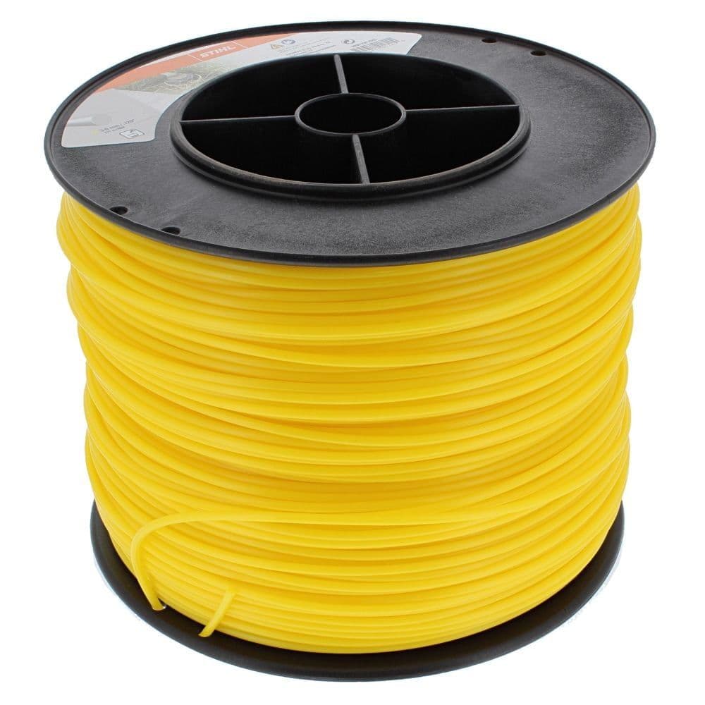 Stihl Round Yellow Strimmer Line Wire 3mm x 271 Metre Reel