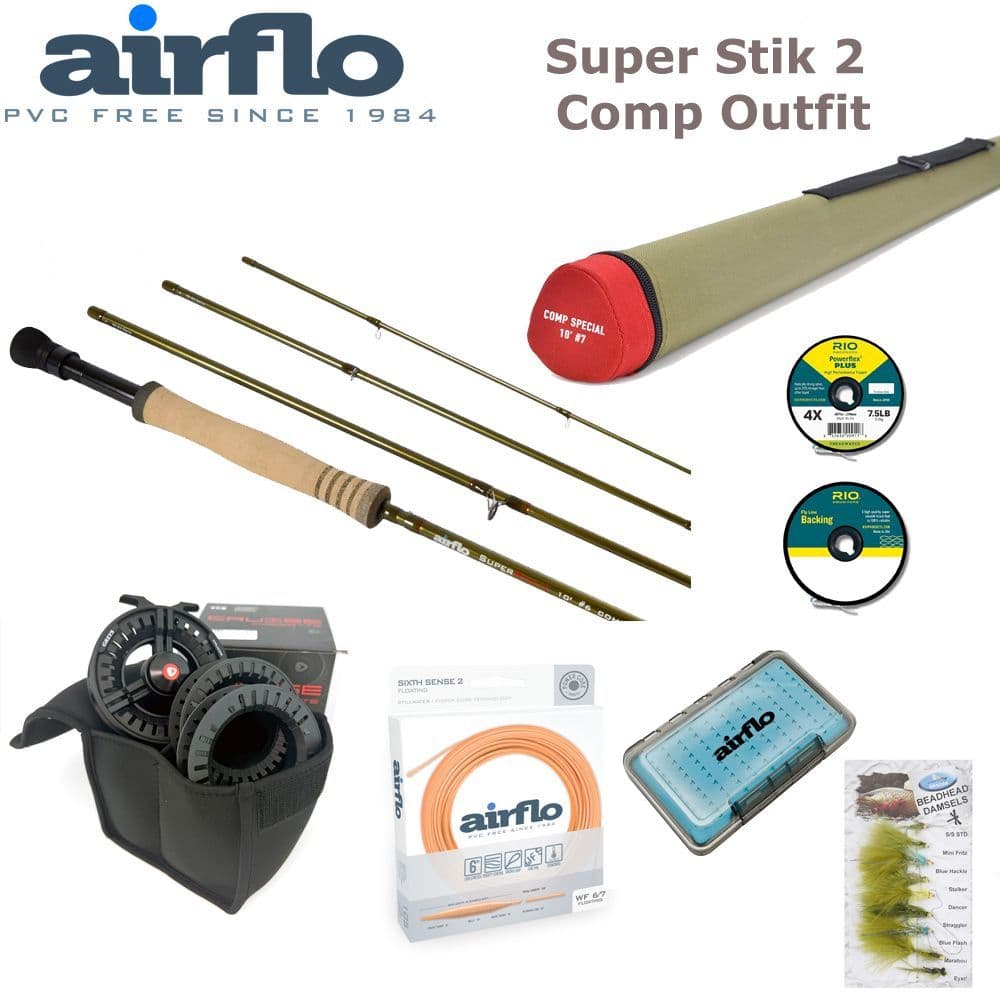Airflo Super Stik 2 Comp Fly Outfit-SAVE 100