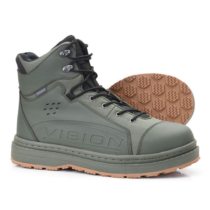 Vision Koski 2 0 Gummi Rubber Sole Wading Boot