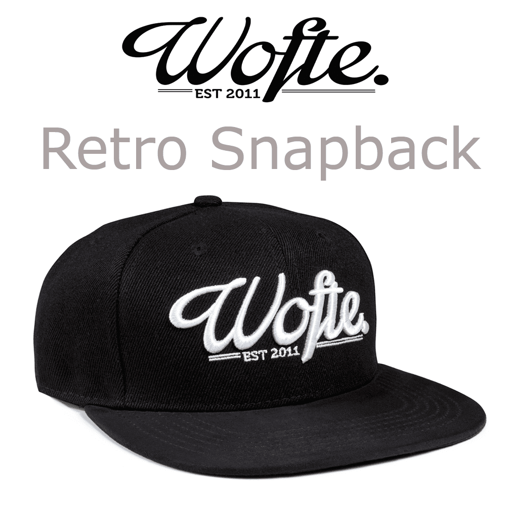 Wofte Retro Snapnack Black