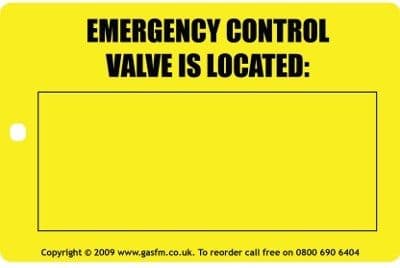 10 x ECV Location Plate