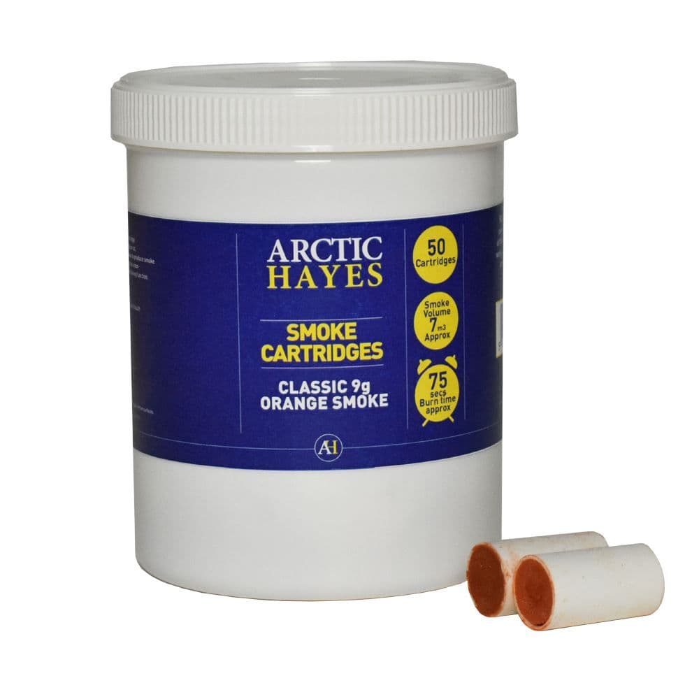 Classic 9g Orange Smoke Cartridges Tub of 50