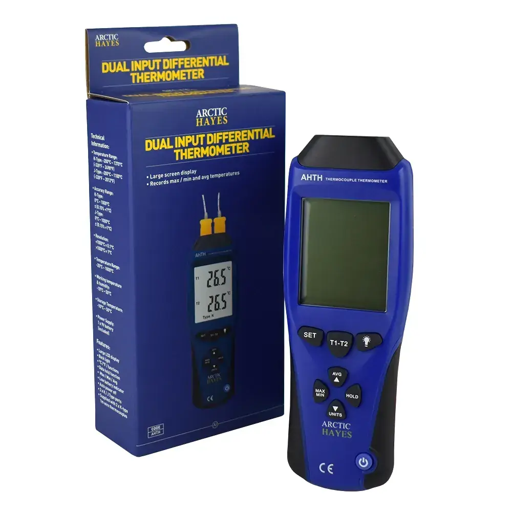Differential Thermometer Dual Input