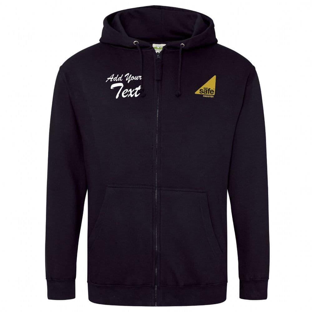 Embroidered Gas Safe Full Zip Hoodie
