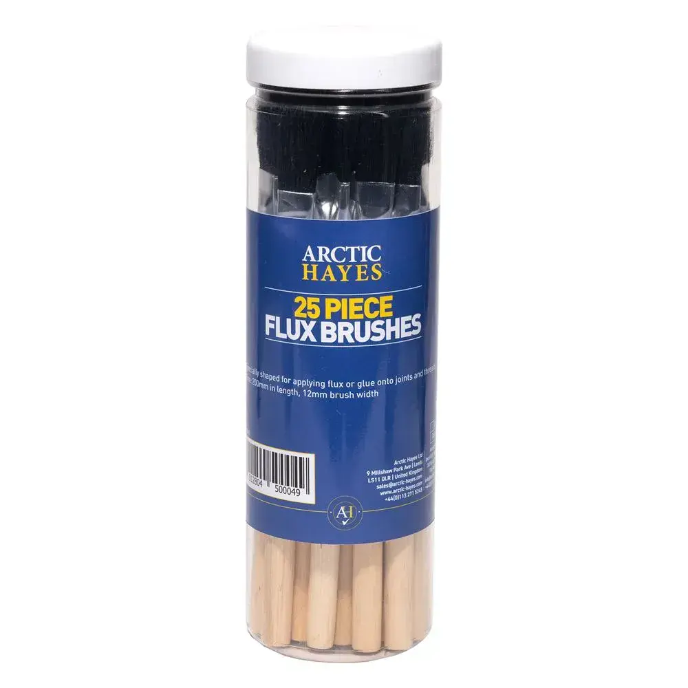 Flux Brushes Tube of 25