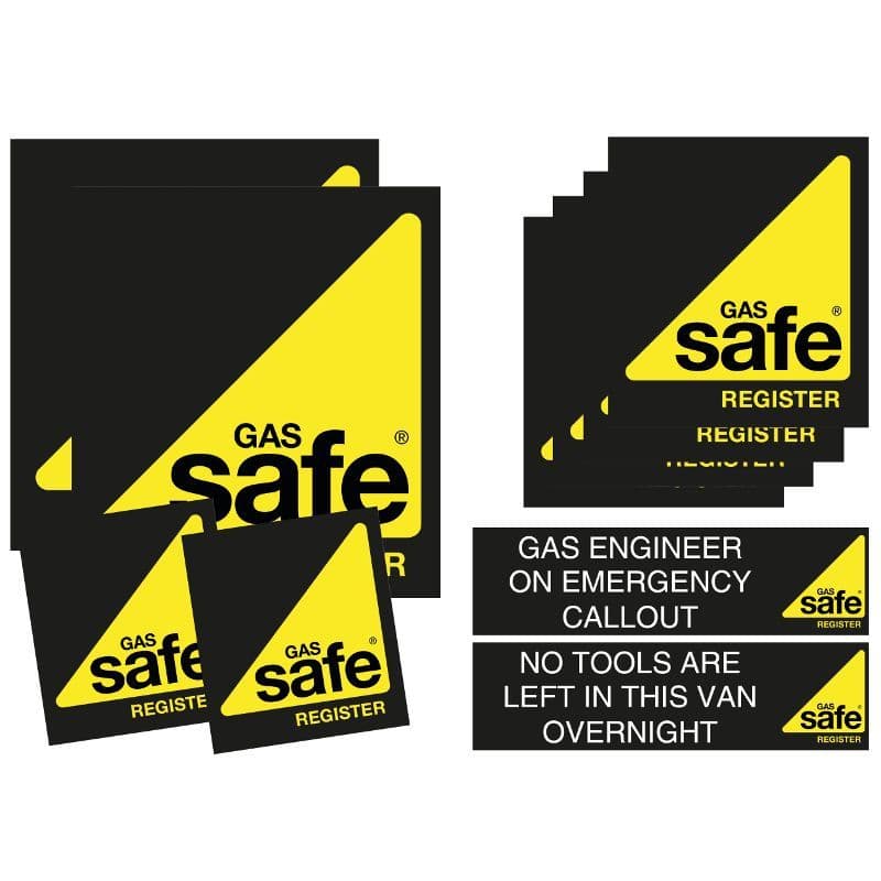 Gas Safe Van Sign Bundle