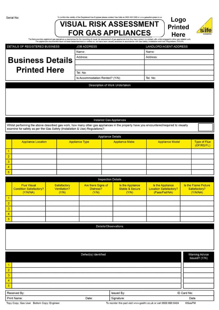 Personalised Visual Risk Assessment