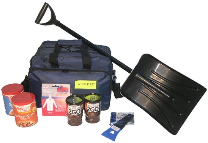 Vehicle Winter Driving Kit With Snow Shovel