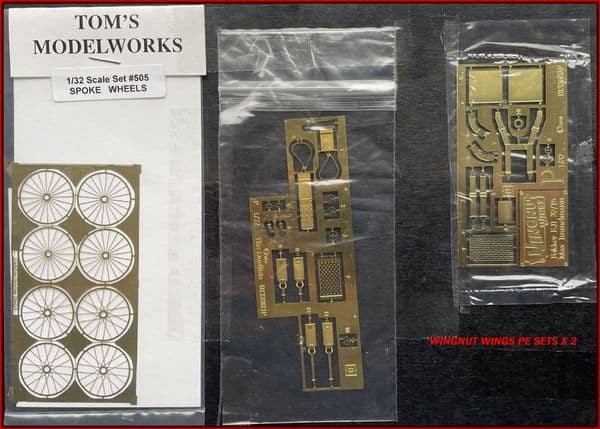 32603-FOKKER E II-Max Immelmann EXTRAS