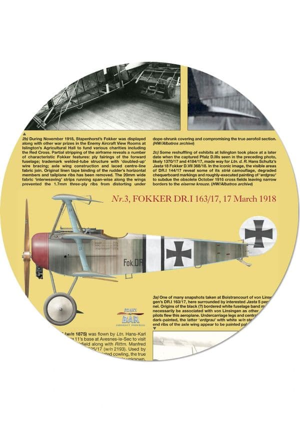 FOKKER F I/DR I-VOLUME 1 REPRINTED