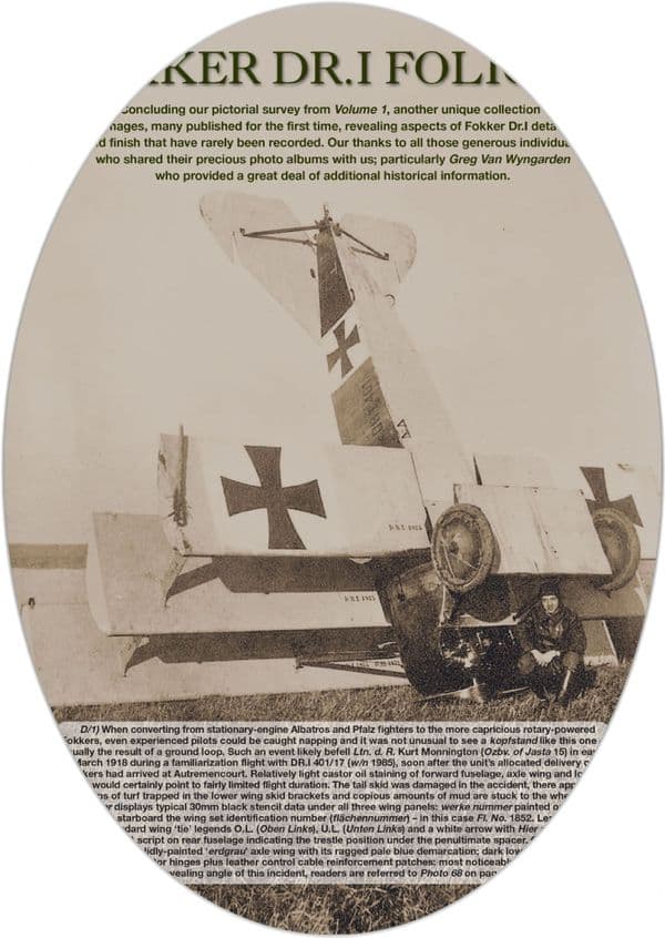 FOKKER F I/DR I-VOLUME TWO