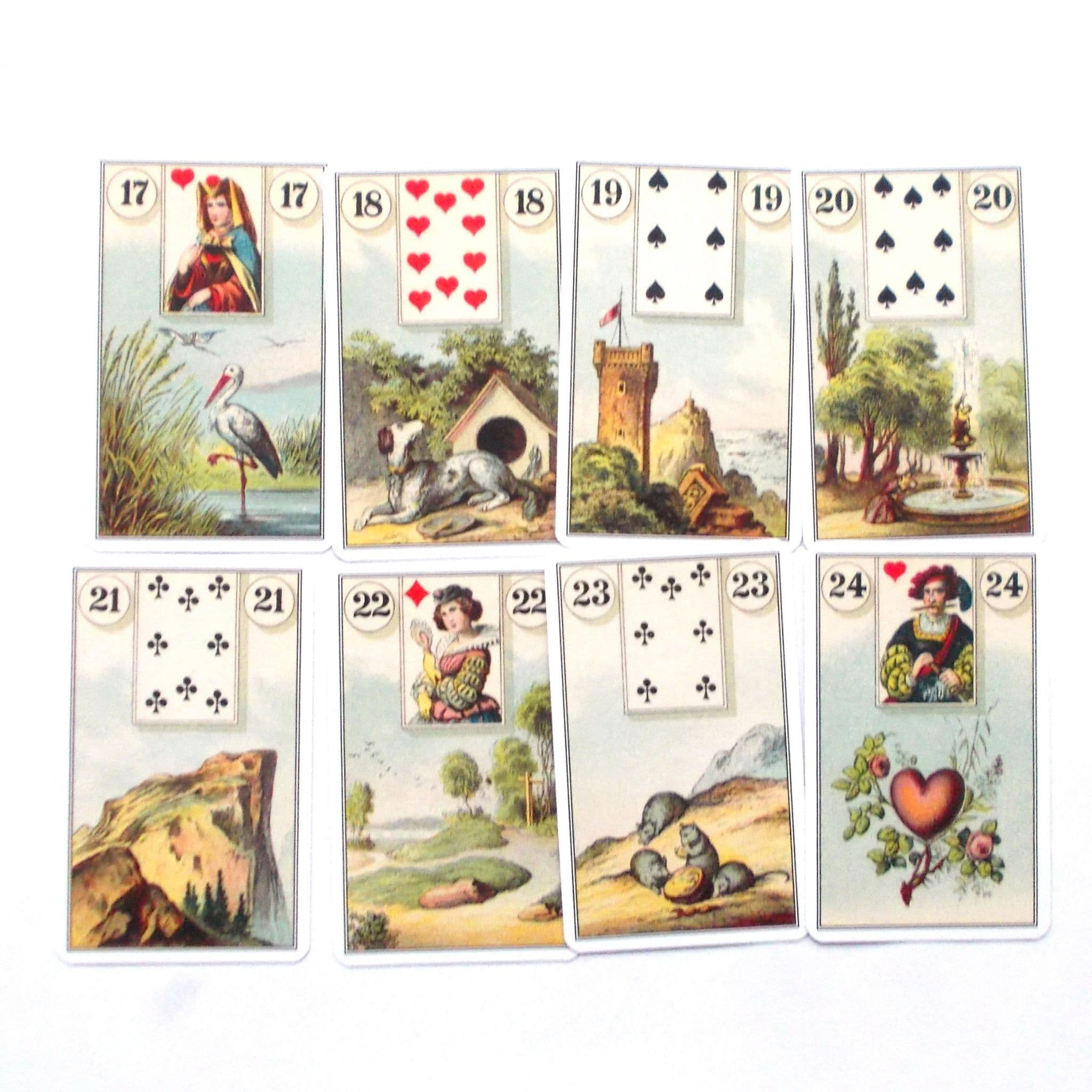 French Cartomancy Oracle Cards