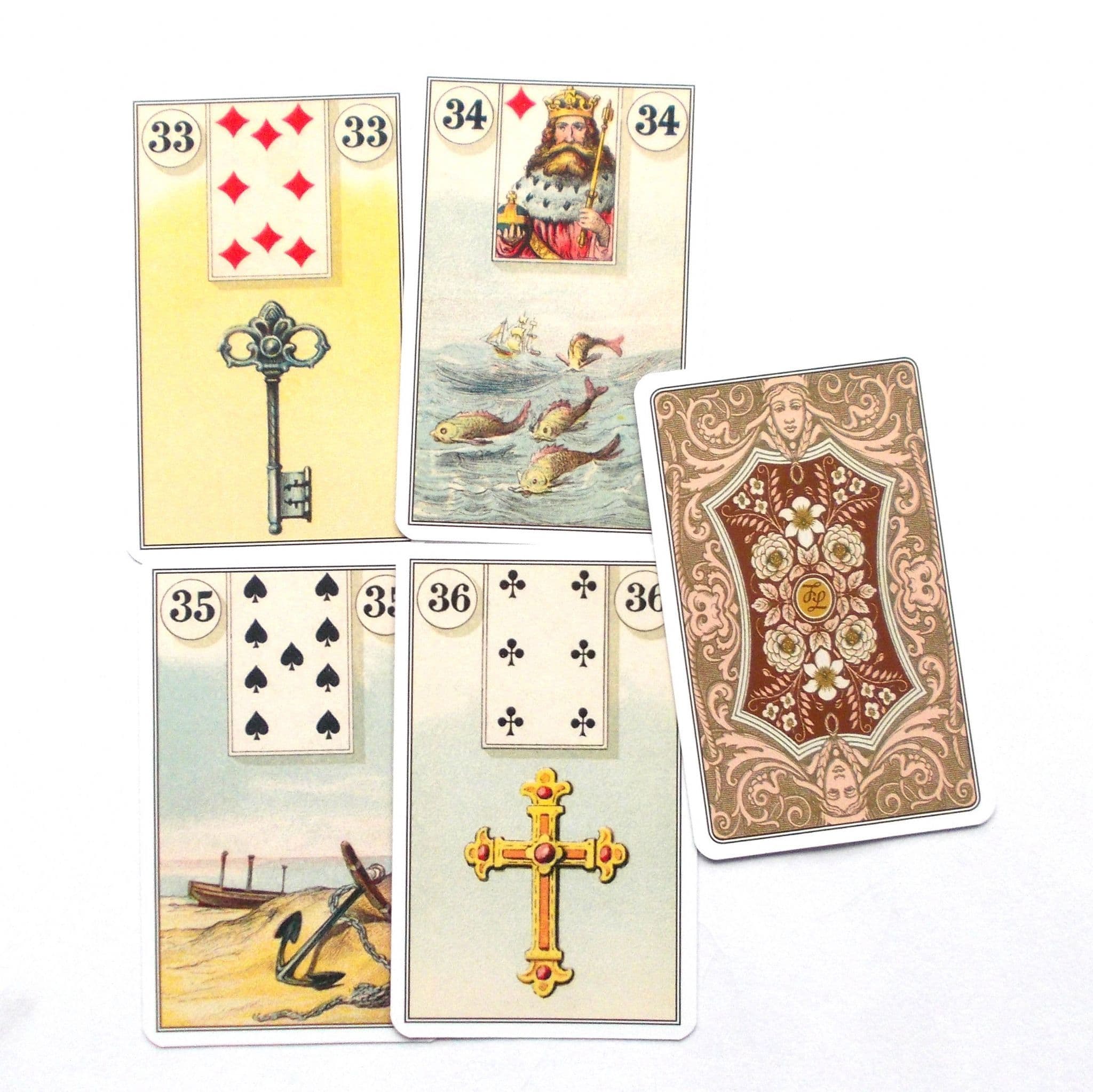 French Cartomancy Oracle Cards