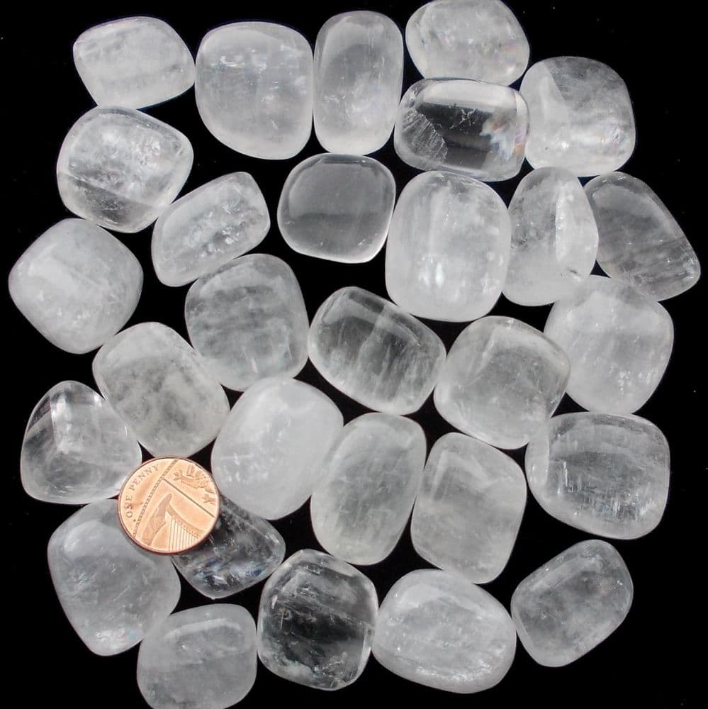 Optical Calcite Tumbled Stone