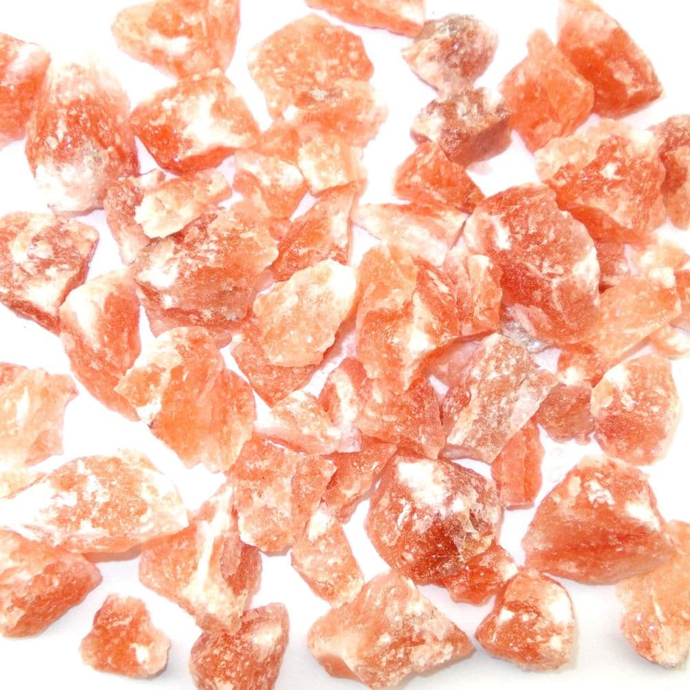 Orange Himalayan Halite Mineral Specimen 30g