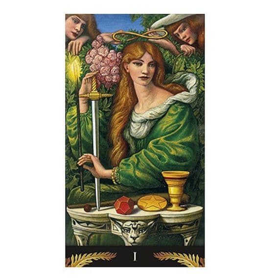 Pre-Raphaelite Tarot Cards