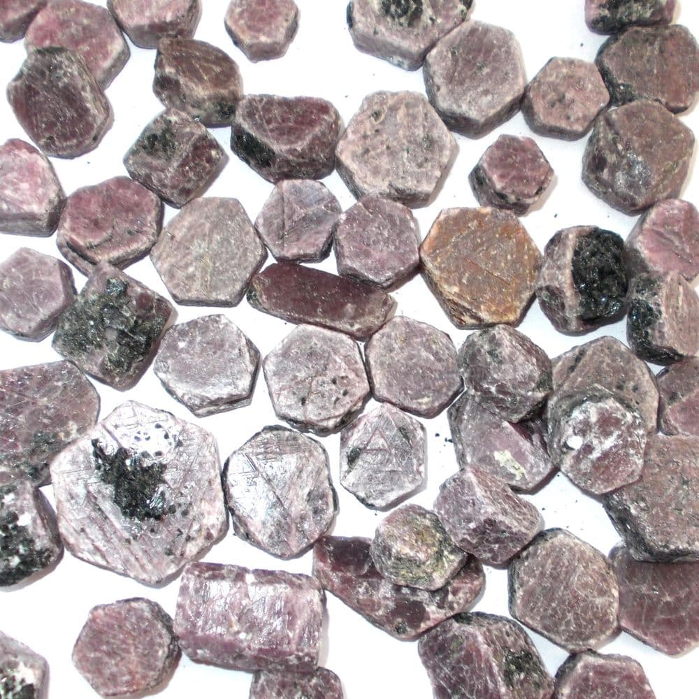 Ruby Record Keeper Hexagon Crystal Mineral Specimen 20g