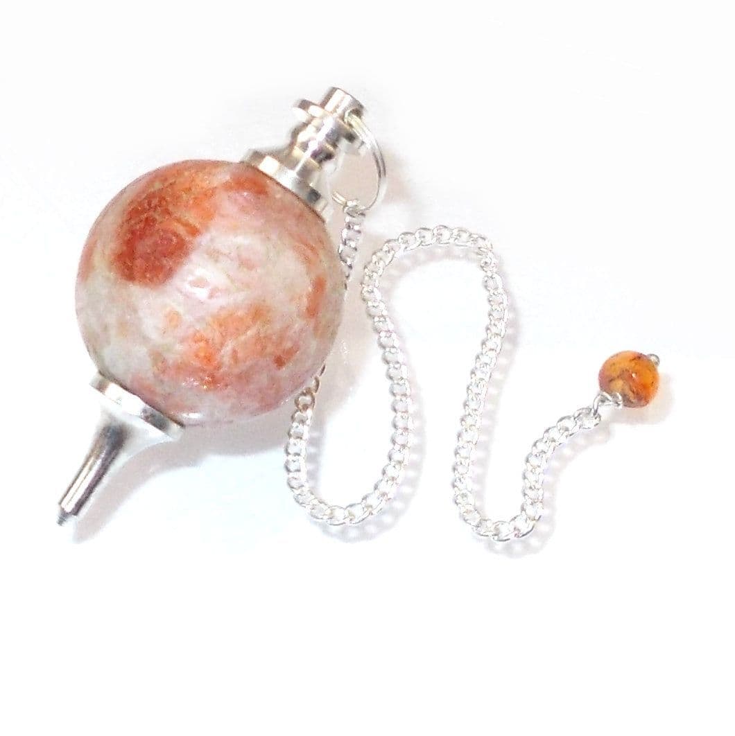 Sunstone Ball Dowsing Pendulum