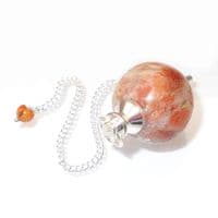 Sunstone Ball Dowsing Pendulum