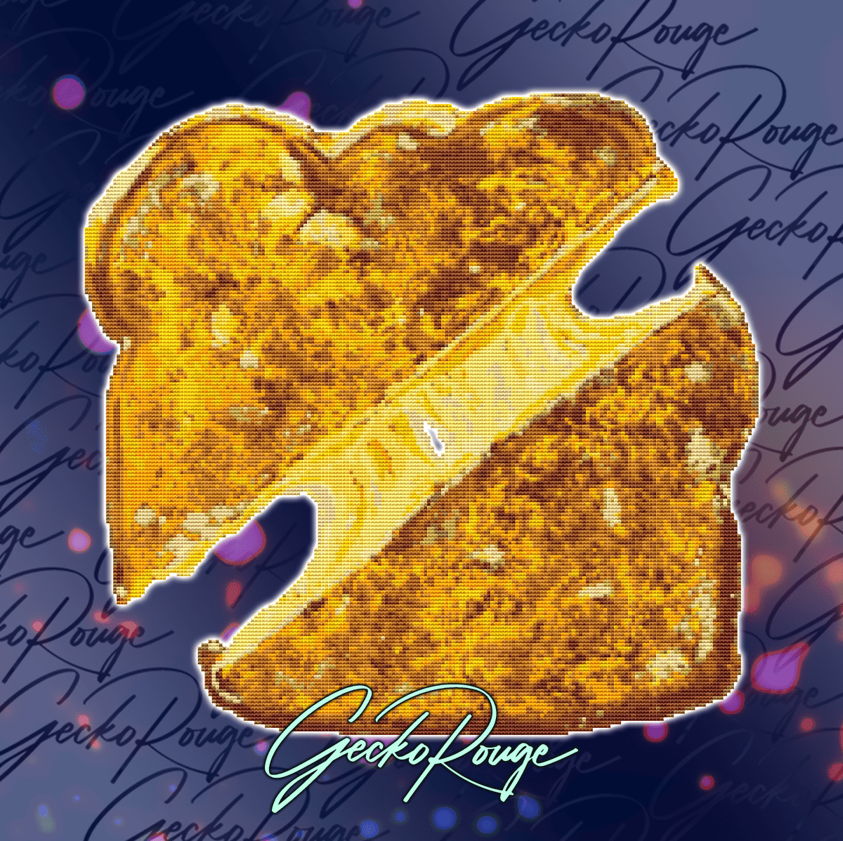 Grilled Cheese by Katie Carpenter Modern Cross Stitch Art Kit