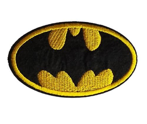 Iron On Batman Embroidered Patch