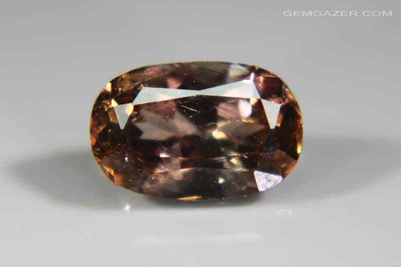 Axinite Axinite-Fe faceted Pakistan 0 96 carat