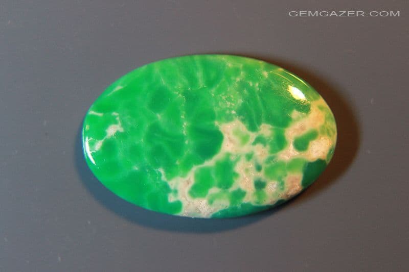 Black Bridge Variscite cabochon Australia 22 47 carats
