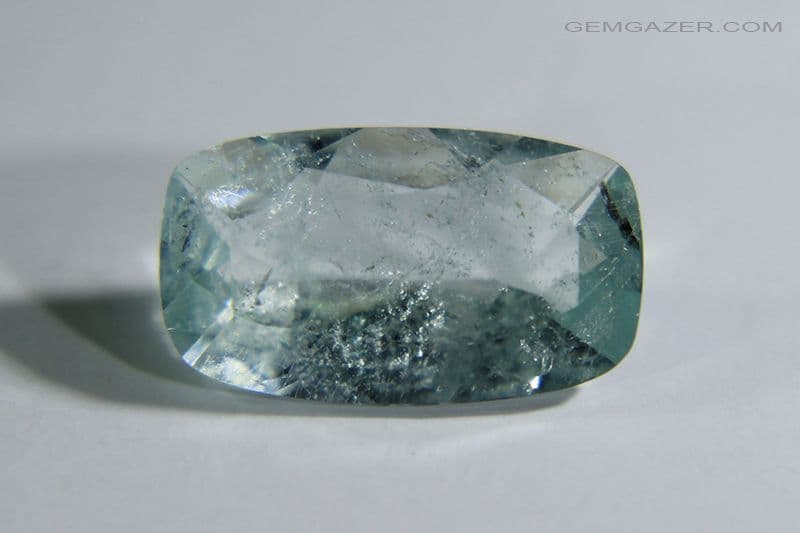 Blue Orthoclase Feldspar faceted Madagascar 1 02 carats