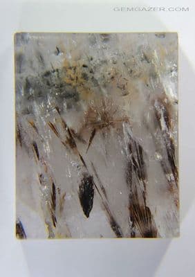 QUARTZ WITH GOETHITE INCLUSIONS