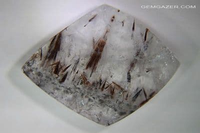 QUARTZ WITH GOETHITE INCLUSIONS