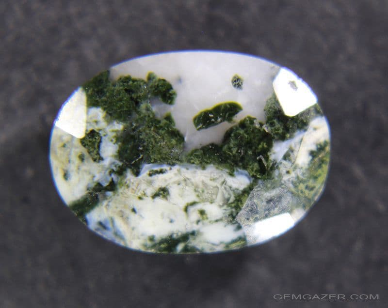 Dallasite faceted Canada 2 31 carats