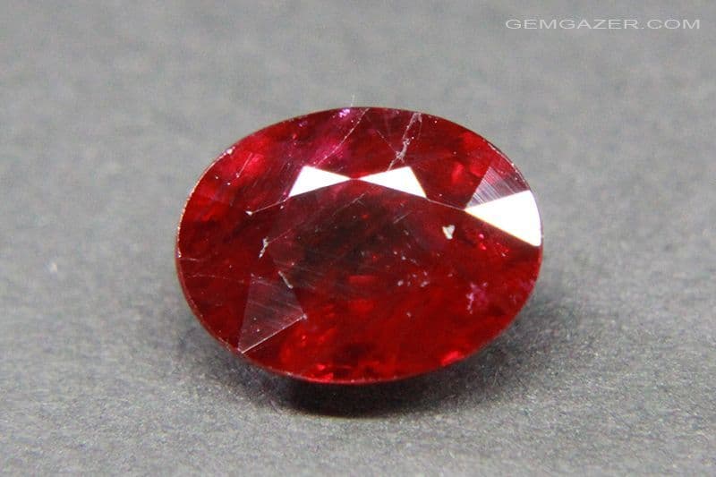 Deep medium red Ruby Madagascar 1 57 carats