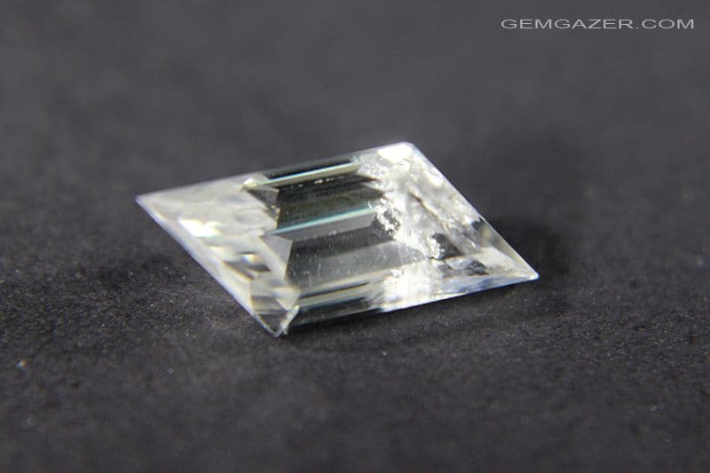 Euclase colourless faceted Brazil 1 76 carats
