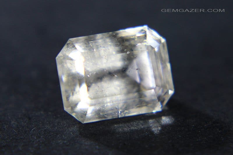 Euclase yellow faceted Brazil 3 23 carats