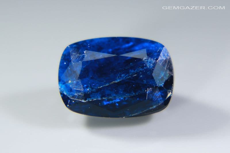 Hauynite / Hauyne blue faceted Afghanistan 1 42 carats