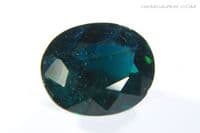 Lazulite blue-green faceted Pakistan 1 54 carats