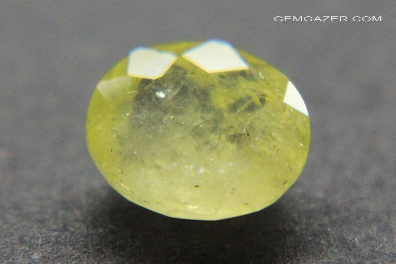 Londonite-Rhodizite faceted Madagascar 1 12 carats