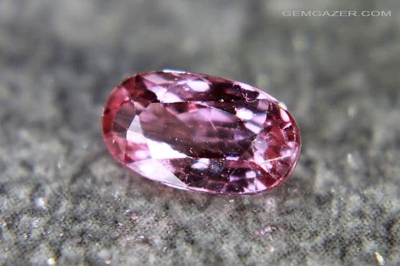 Pink Sapphire gemstone Madagascar 1 04 carats Video