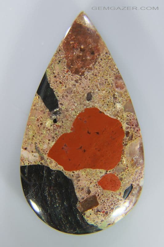 Pudding Stone cabochon Africa 30 56 carats