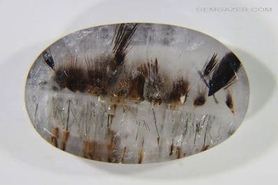 QUARTZ WITH GOETHITE INCLUSIONS