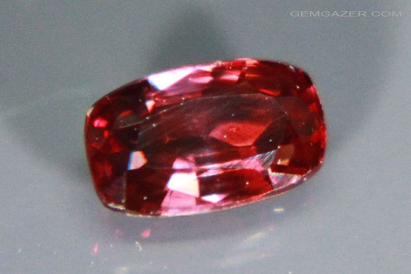 Ruby faceted Madagascar 0 63 carat