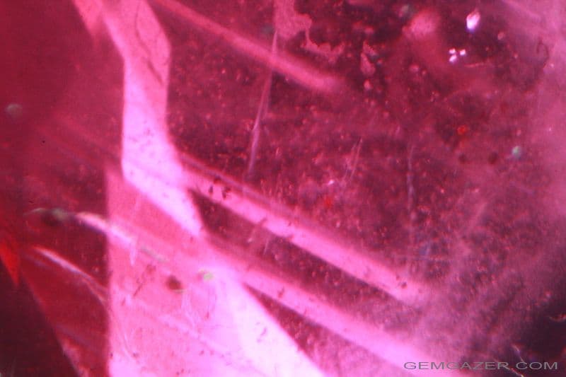 Ruby lead-glass filled Thailand 1 18 carats