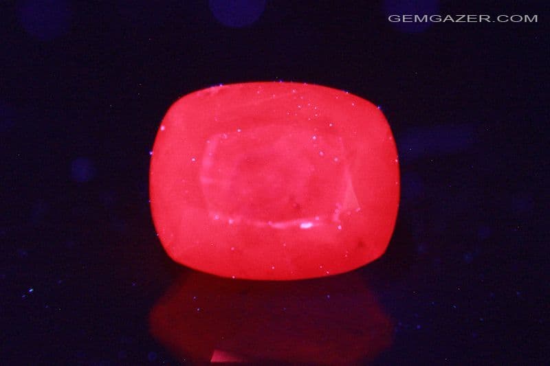 Ruby with hexagonal silk zoning faceted Madagascar 1 94 carats & x28 ...