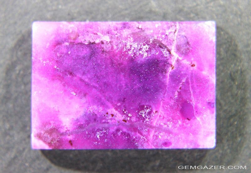 Sugilite gel cabochon Wessels mine South Africa 10 34 carats