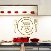 Good Food Wall Art Sticker