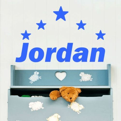 Star Name Wall Sticker