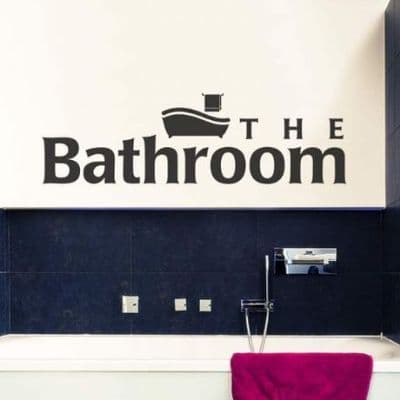 Bathroom Wall Stickers