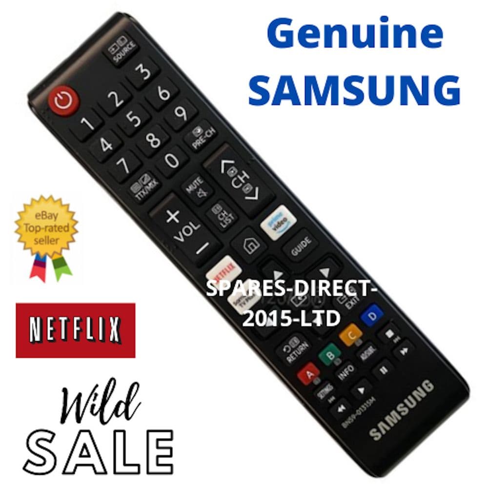 100 Genuine Samsung BN59-01315M Remote Control for UE58RU7179U